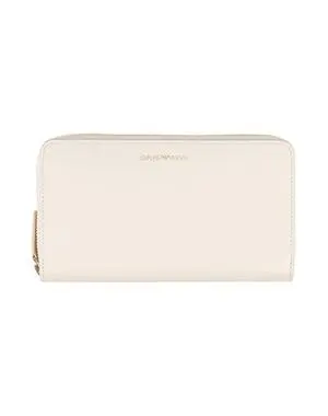 Emporio Armani Wallet Cow Leather - White