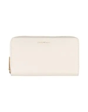 Emporio Armani Wallet Cow Leather - White