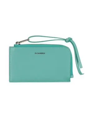 JIL SANDER Cardholder Cow Leather - Blue