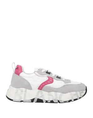 VOILE BLANCHE Suede And Textile Low-top Sneakers - Grey