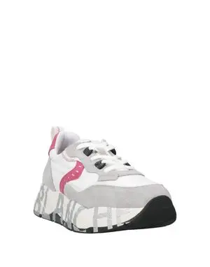 VOILE BLANCHE Suede And Textile Low-top Sneakers - Grey