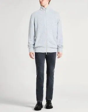 Eleventy Cotton-blend Cardigan - Blue
