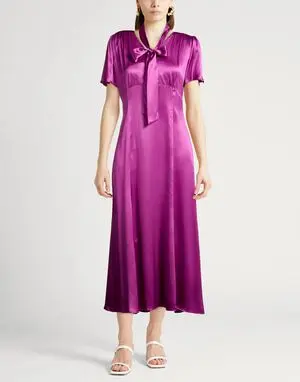 REALLY WILD Maxi Silk Dress
