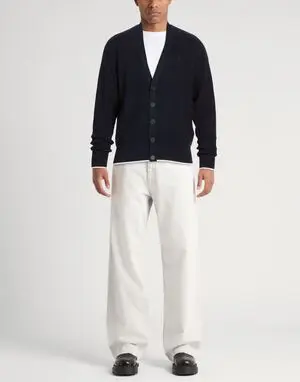 Armani Exchange Cotton Cardigan - Blue