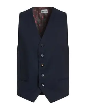 BERNA Tailored Vest - Blue