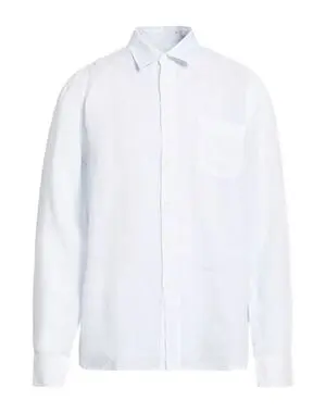 120% Lino Shirt Size Linen - Blue