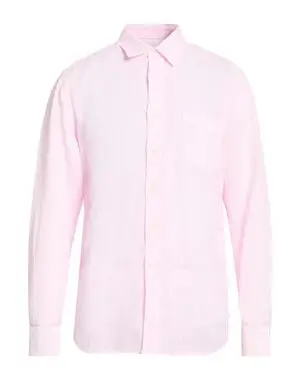 120% Lino Shirt Size Linen - Pink