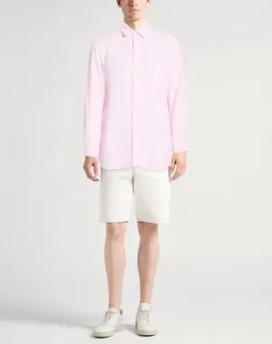120% Lino Shirt Size Linen - Pink