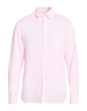 120% Lino Shirt Size Linen - Pink