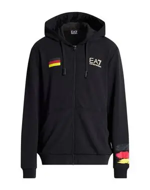 EA7 Sweatshirt In Polyester, Viscose, And Elastane