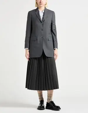 Thom Browne Wool Single-breasted Blazer - Grey