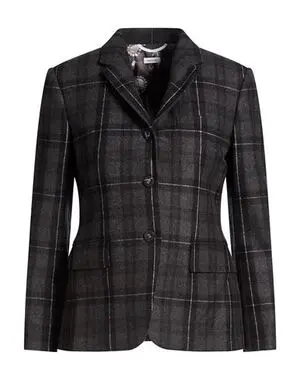 Thom Browne Single-breasted Flannel Blazer - Grey