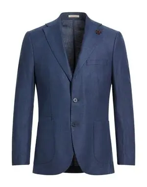 SUIT SARTORIA Blazer Size Polyester, Linen, Cotton, Viscose, Elastane