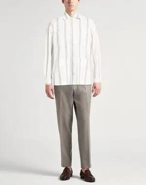 Brunello Cucinelli Cotton Jacquard Striped Overshirt