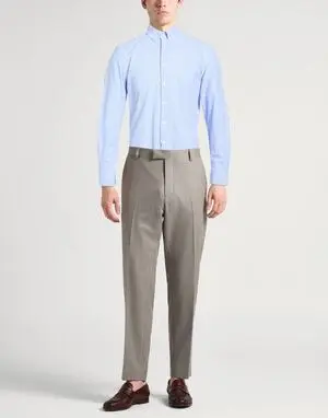 HACKETT Shirt Size Cotton, Linen - Blue