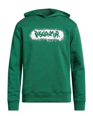 DISCLAIMER Hooded Sweatshirt With Logo - Green