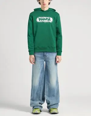 DISCLAIMER Hooded Sweatshirt With Logo - Green