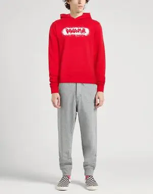 DISCLAIMER Hooded Sweatshirt With Logo - Red