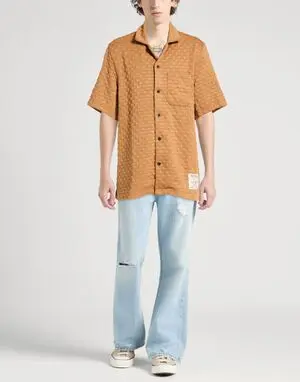 True Religion Shirt Size Polyester, Elastane - Beige