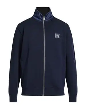 LA MARTINA Cotton-blend Sweatshirt - Navy