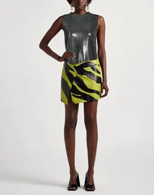 Guess Top In Polyester, Elastane, And Metallic Fiber - Black