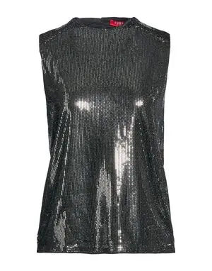 Guess Top In Polyester, Elastane, And Metallic Fiber - Black