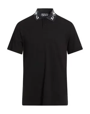 Versace Polo Shirt Size Cotton, Polyester, Elastane