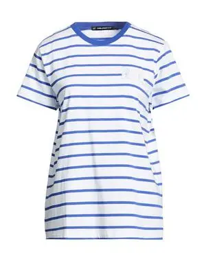 Karl Lagerfeld Striped T-shirts For Women