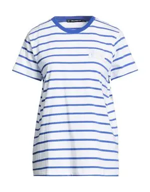 Karl Lagerfeld T-shirt In Organic Cotton - Blue