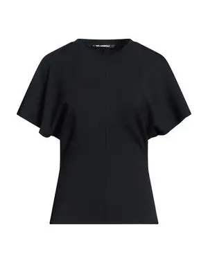 Karl Lagerfeld Round Neck Tops