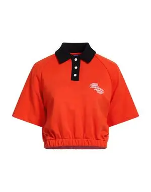 Karl Lagerfeld Cropped Short Sleeve Polo Shirt
