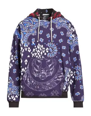 Just Cavalli Cotton Fleece Paisley-print Sweatshirt
