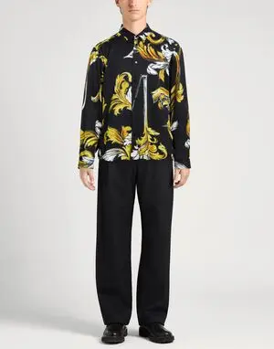Versace Shirt Size Viscose - Black