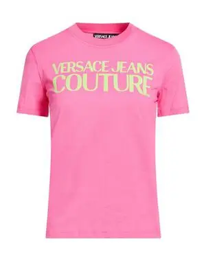 Versace Cotton T-shirt - Fuchsia