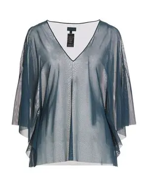 FISICO Zebra-print Cold-shoulder Kaftan Top - Green
