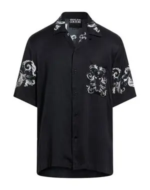 Versace Shirt Size Viscose - Black
