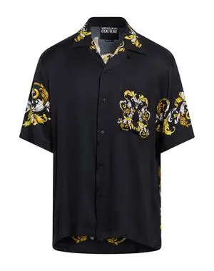 Versace Jeans Couture Camp Collar Shirts For Men