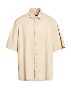 Armani Exchange Shirt Size Lyocell, Cotton - Beige