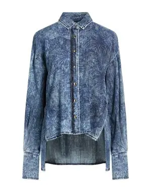 Just Cavalli Floral-print Long Sleeve Shirt