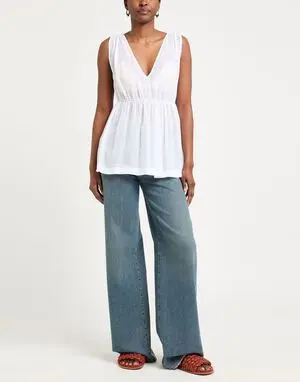FISICO Ramie Peplum Top