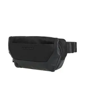 PIQUADRO Belt Bag In Cow Leather - Black