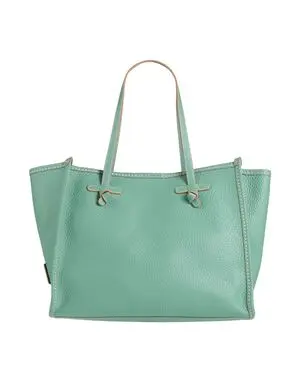 GIANNI CHIARINI Pebbled Leather Tote Bag - Green
