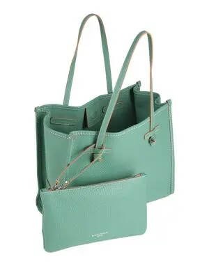 GIANNI CHIARINI Pebbled Leather Tote Bag - Green
