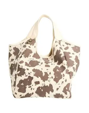 LAURA DI MAGGIO Leather Shopper Bag - White