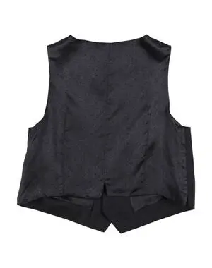 Dolce & Gabbana Virgin Wool Blend Tailored Vest - Blue