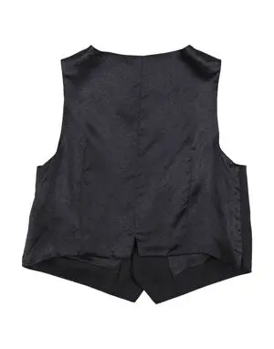 Dolce & Gabbana Virgin Wool Blend Tailored Vest - Blue