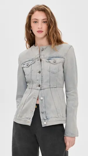 HAIKURE Temple Denim Jacket - Light Space