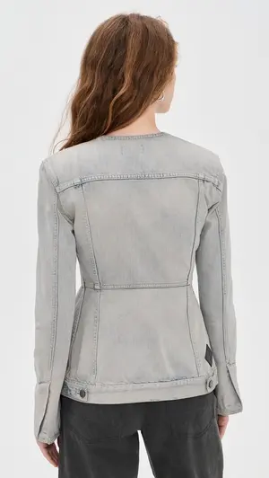 HAIKURE Temple Denim Jacket - Light Space