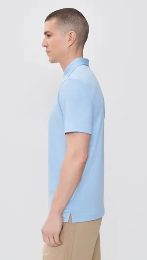 REDVANLY Alpine Polo Shirt - Mist