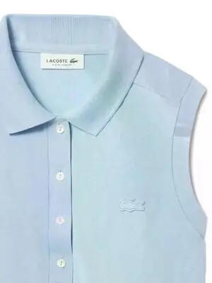 Lacoste Buttoned Sleeveless Polo Shirt